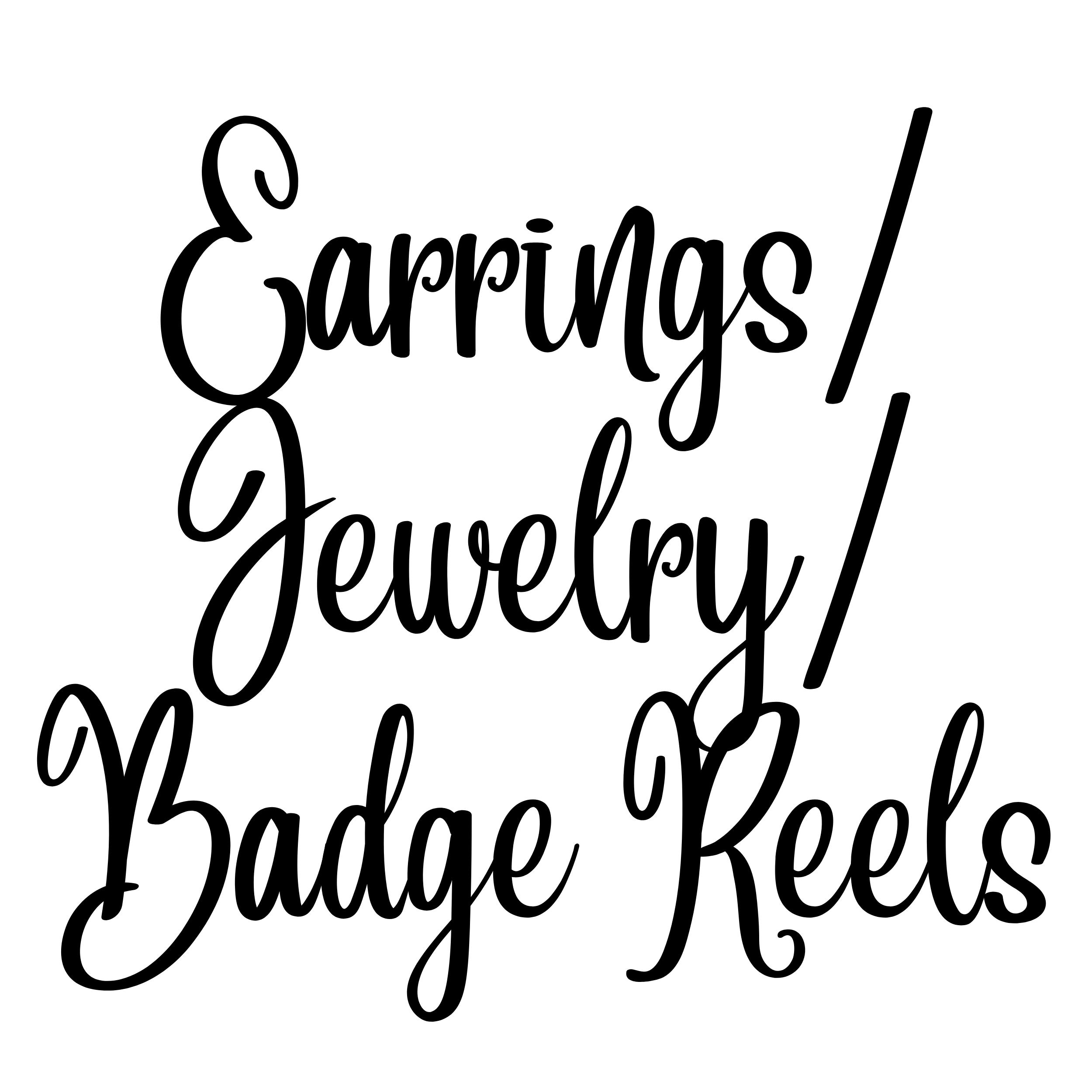 Earrings/Jewelry/Badge Reels – Finnicky Crafts